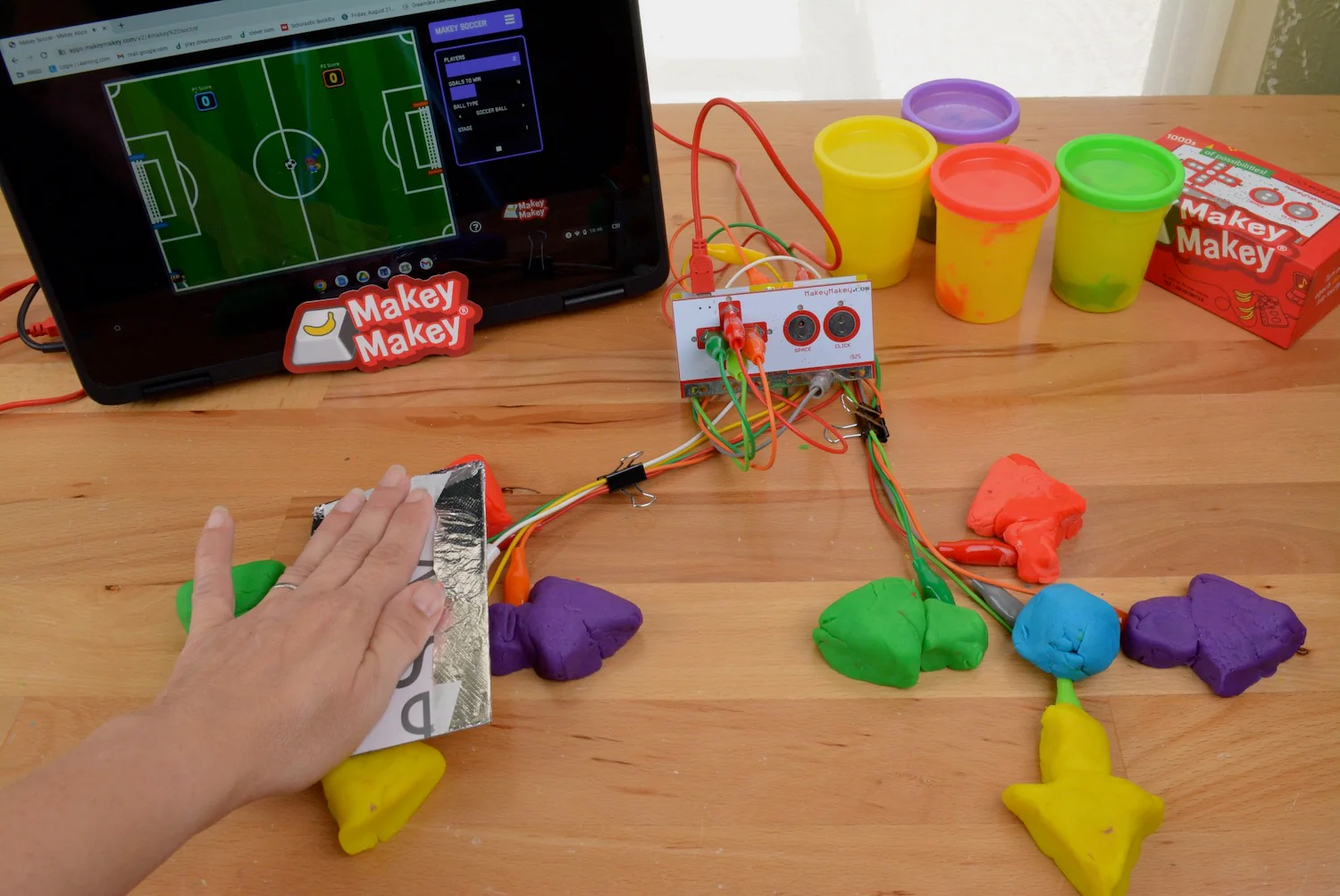 Makey Makey in het basisonderwijs- Lokaal voor de Toekomst